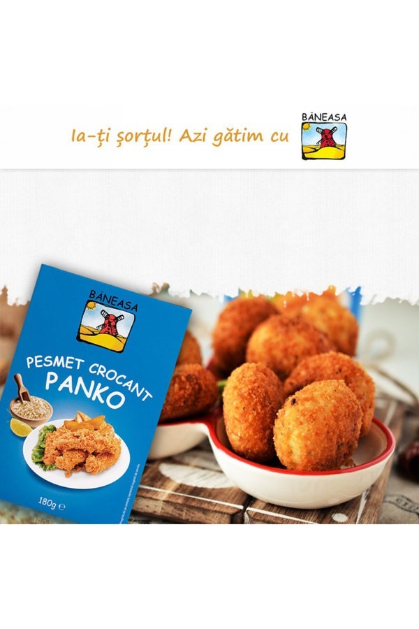 Pesmet Crocant Panko, Baneasa, 180 g - Total Blue