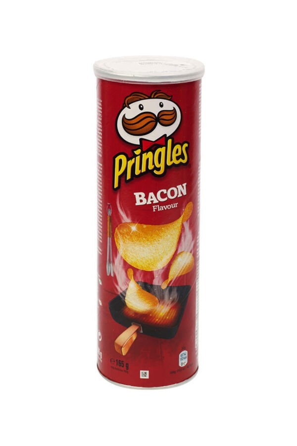 Chipsuri Pringles cu bacon, chipsuri din cartofi cu aroma de bacon Pringles