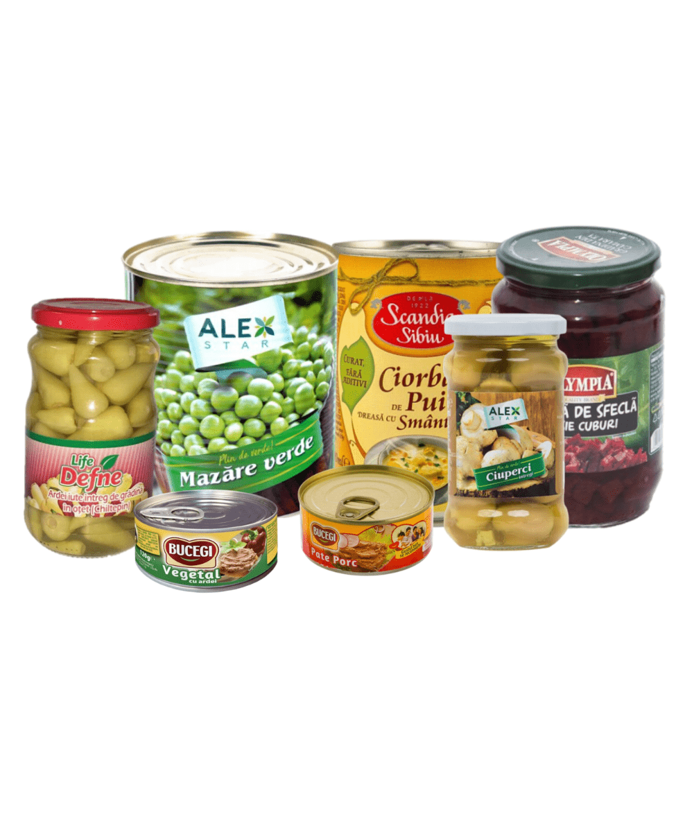 Conserve & mancare - Total Blue